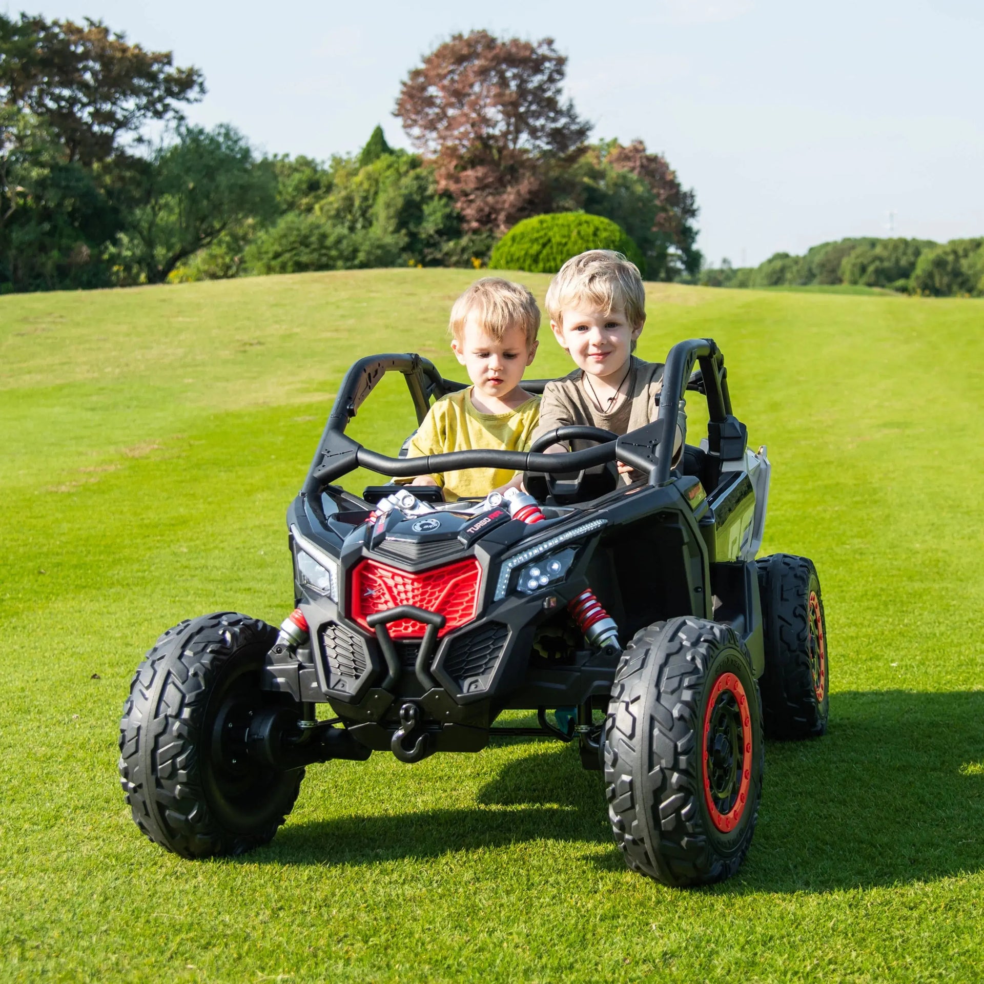 48V 4x4 Can Am Maverick 2 Seater Ride on UTV for Kids – Freddo Toys