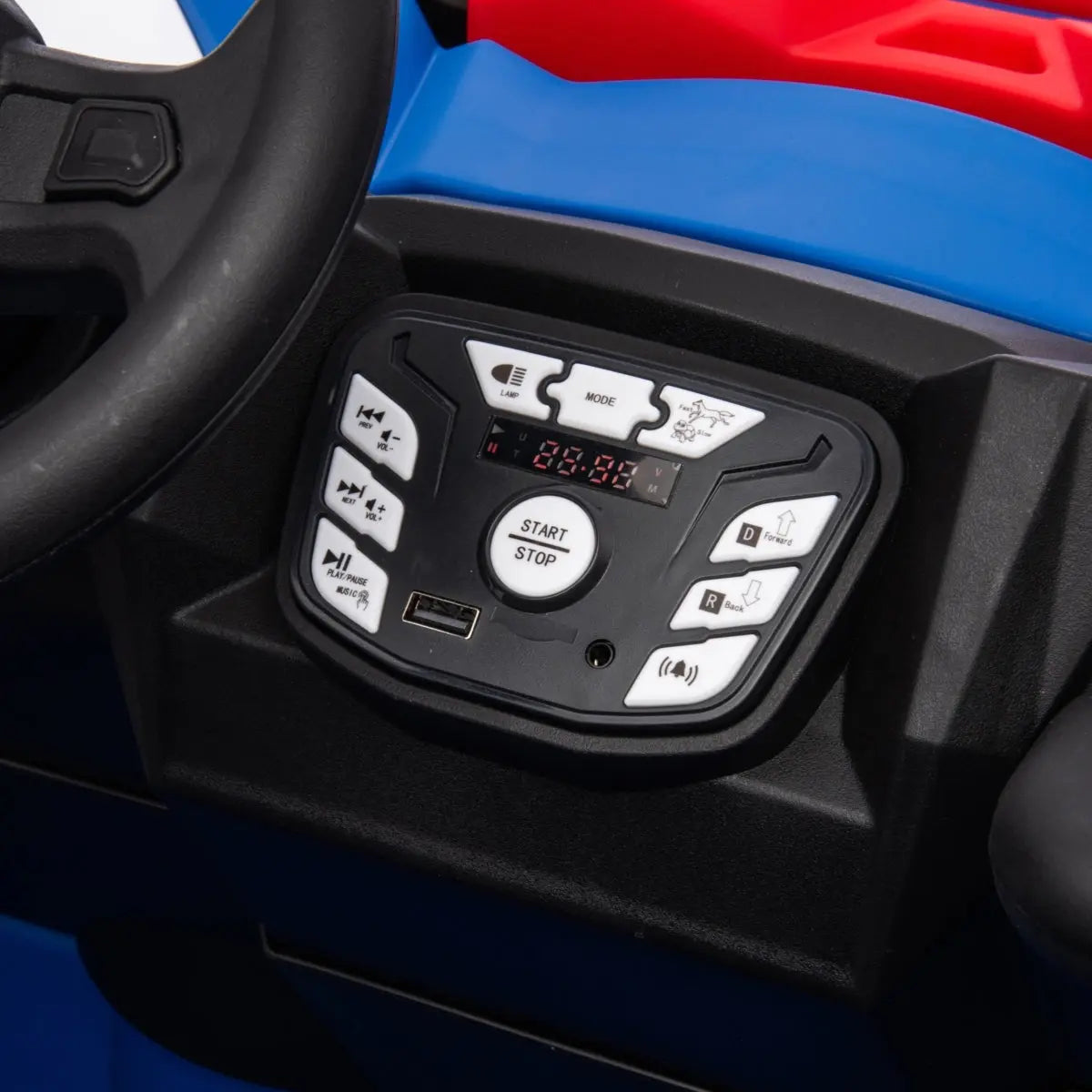 24V Freddo Police UTV Ride-On with Lights & Sirens – Freddo Toys