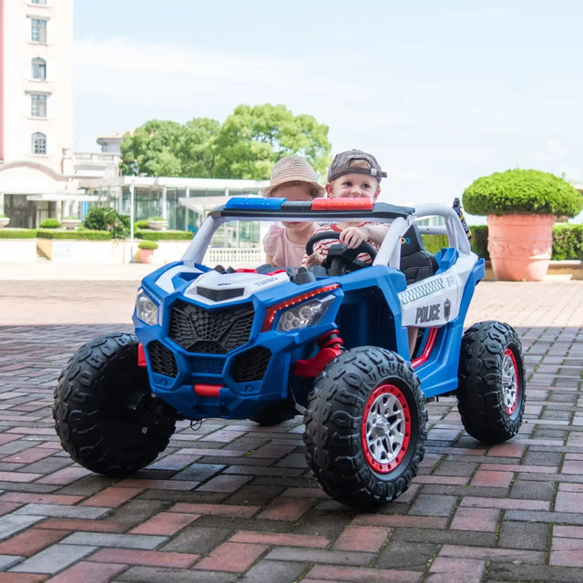 24V Freddo Police UTV Ride-On with Lights & Sirens – Freddo Toys