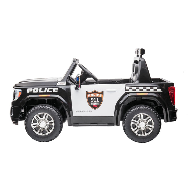 24V GMC Sierra Denali 2 Seater Police Ride-On Truck – Freddo Toys